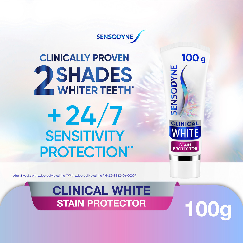 Sensodyne Toothpaste Clinical White For Sensitive Teeth and Whitening ...