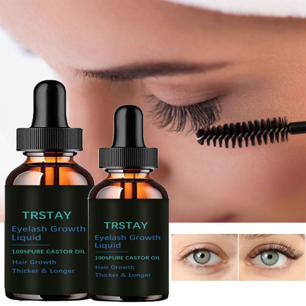 Eyelash Growth Serum Eyebrow Enhancer Products Longer Fuller Thicker ...