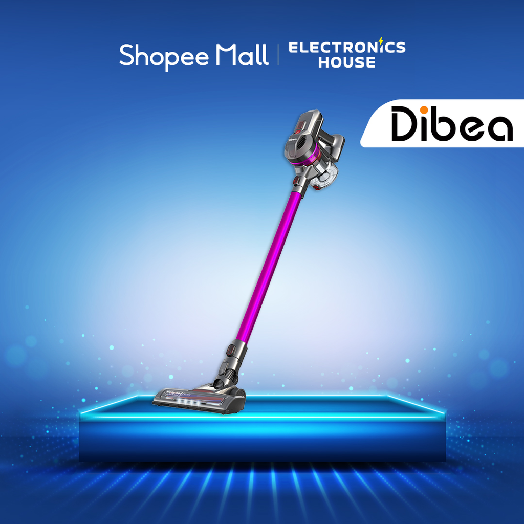 Dibea H008 Cordless Vacuum Cleaner with LED Light | Shopee Singapore