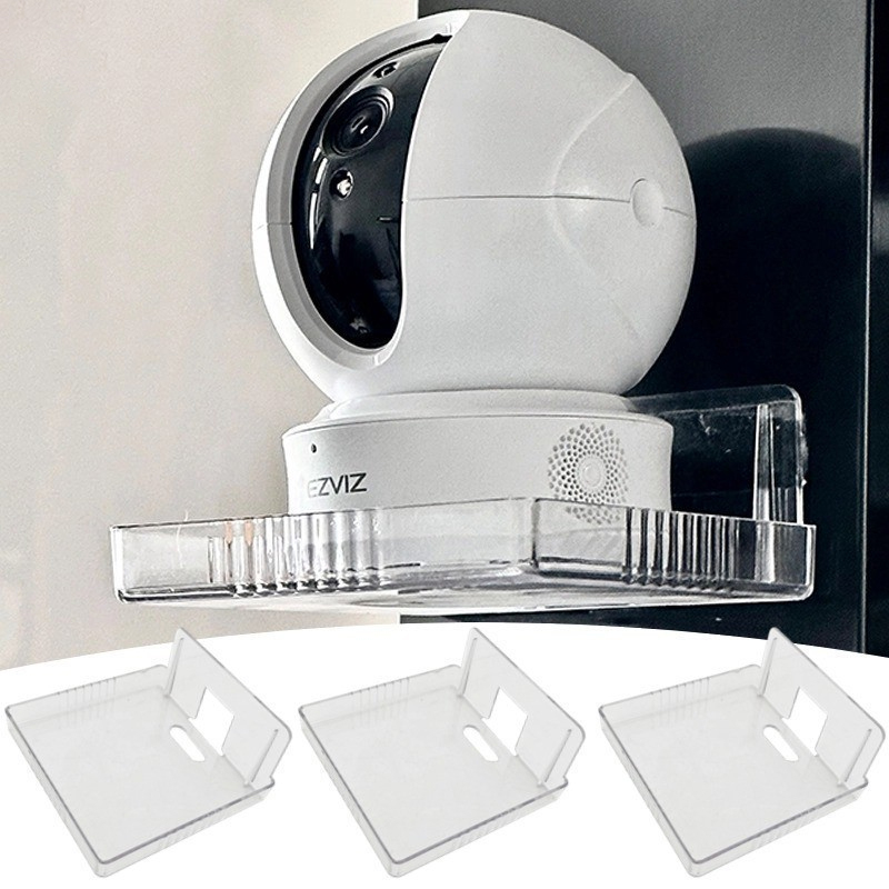 Wall Mounted Surveillance Camera Shelf Bearing Strong Transparent ...