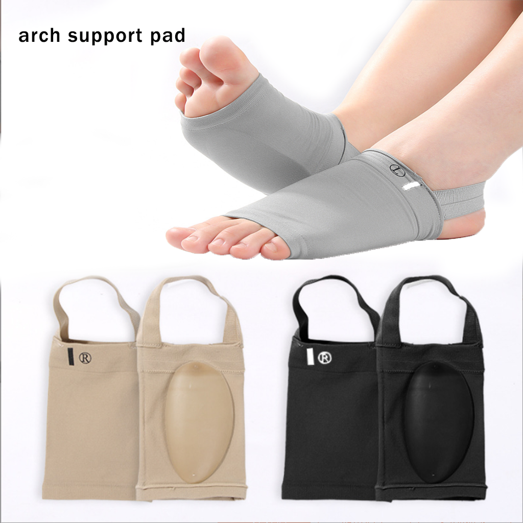 1 Double arch support sleeve with gel pad inside - relieves flat foot ...