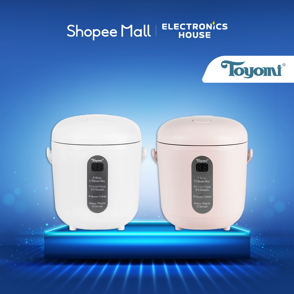 TOYOMI 0.3L Micro-com Mini Rice Cooker RC 919 | Shopee Singapore