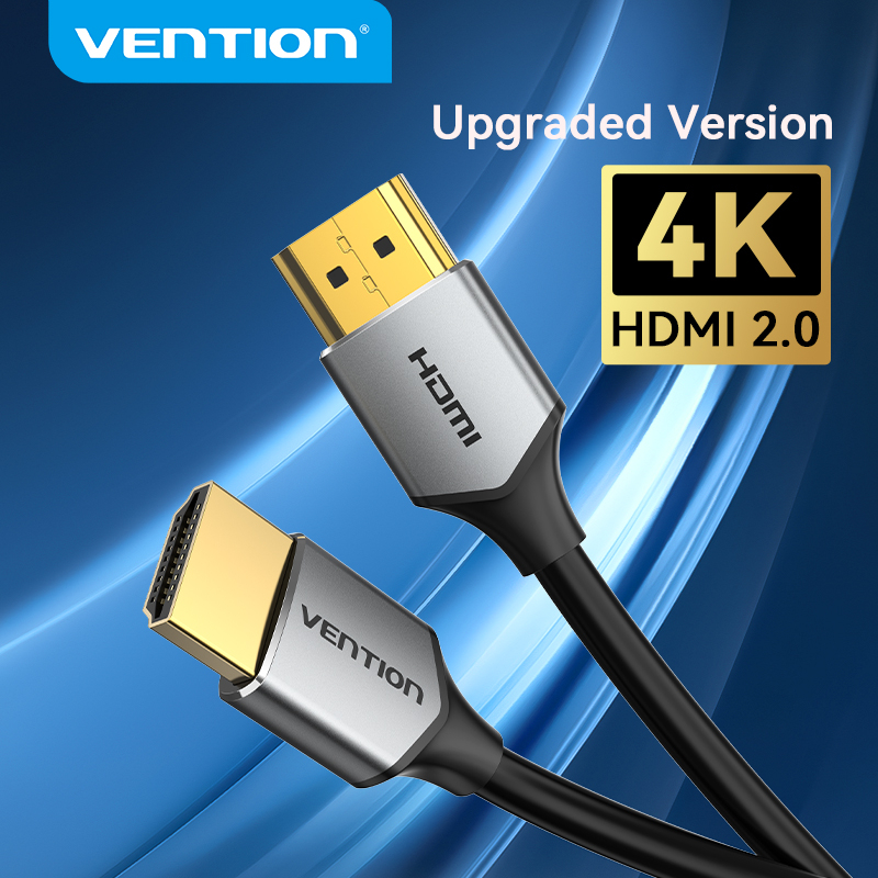 Vention Ultra Thin HDMI Cable 4K 60Hz HDMI2.0 Cable for PC Xbox Gaming ...