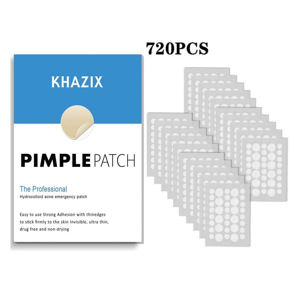 720/400 Pieces Hydrogel Acne Patch-Transparent Color, Tea Tree Oil ...