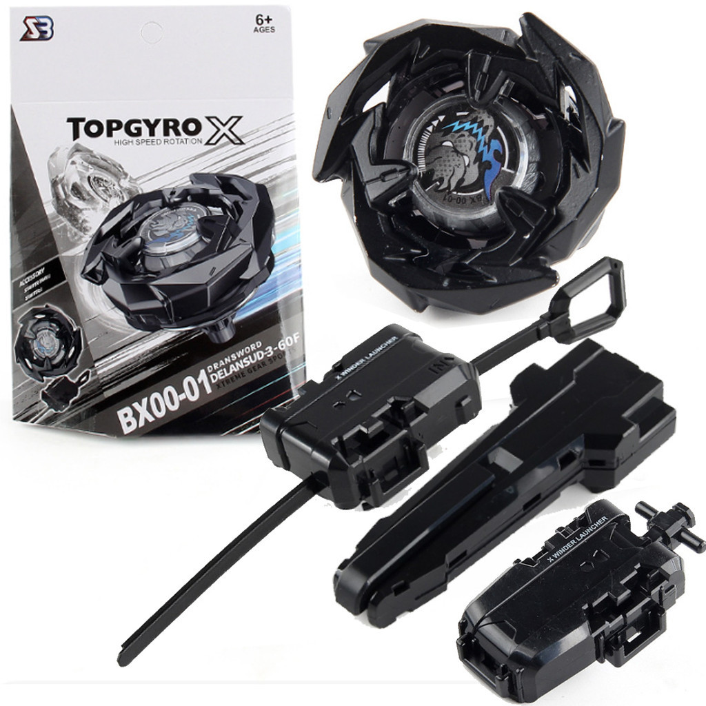 Limited Edition Beyblade X BX-01 Dran Sword Black Beyblade Xtreme with ...