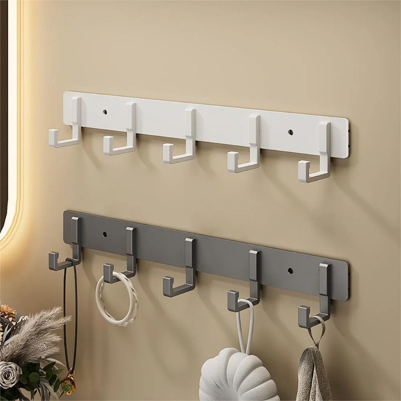 Wholesale of door hooks, space aluminum, non perforated bathroom hooks ...