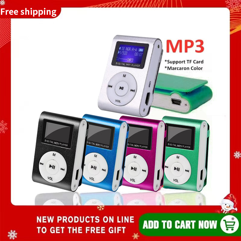 New Hifi Portable MP3 Player Mini Digital LCD Screen Sport Music Player ...
