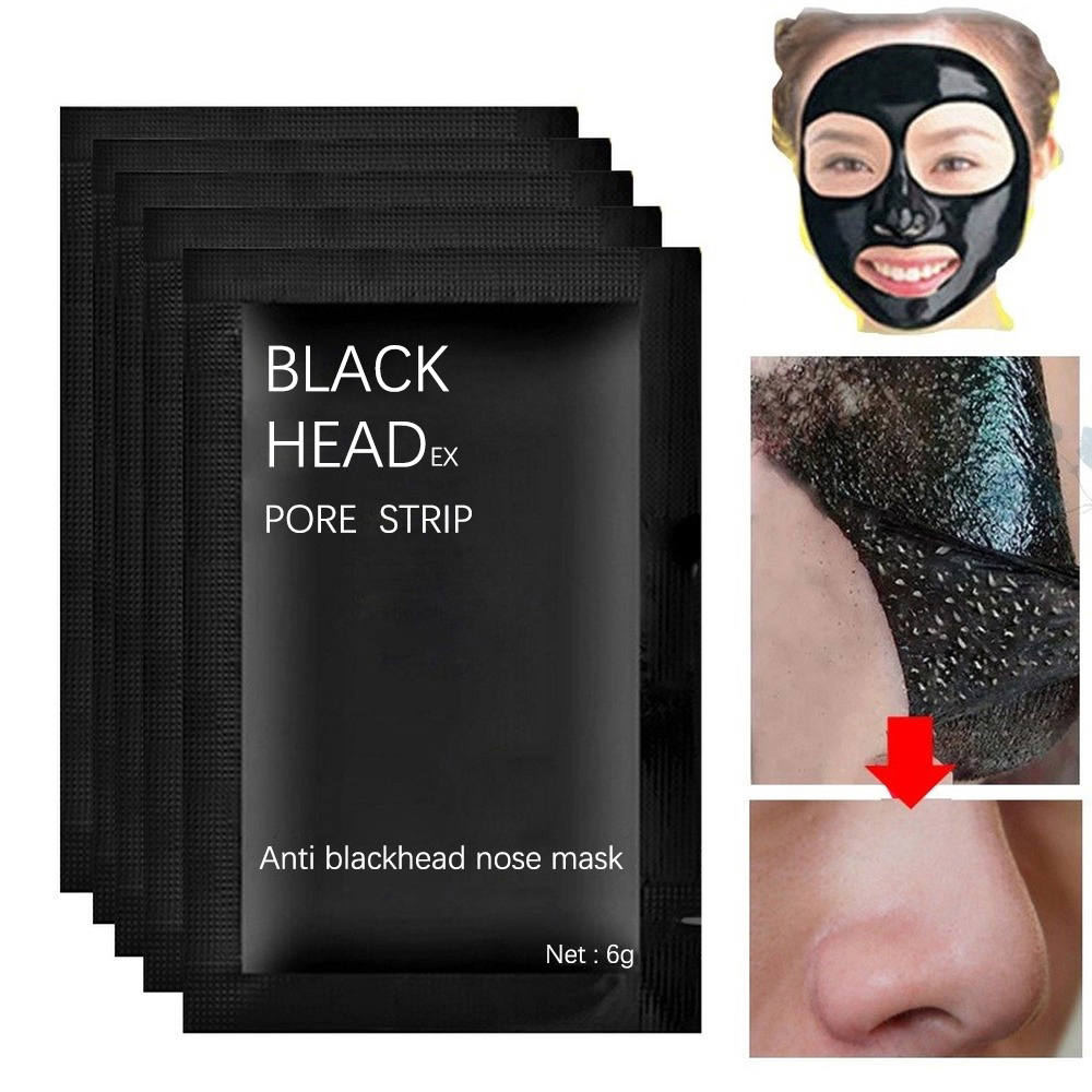 1piece Black Head Remover Mask Black Face Mask Acne Treatments Peel Off ...