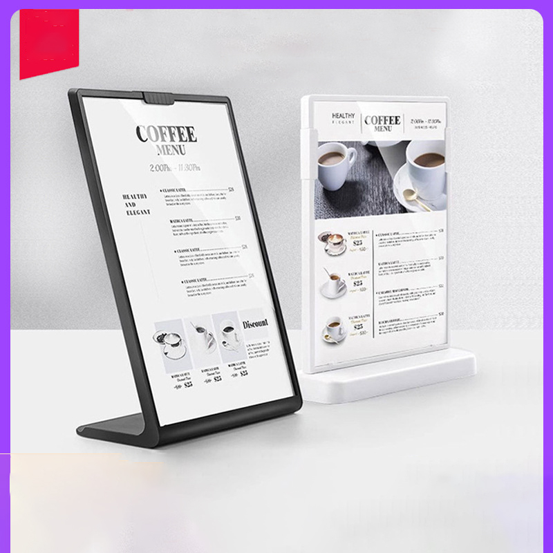 1pc A4 Menu Rack/Menu Rack/Menu Board/Menu Board with Bracket Menu ...