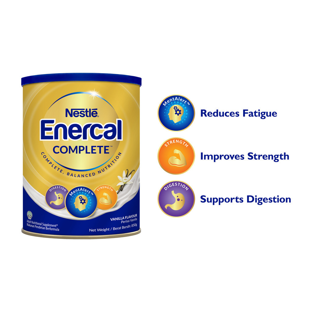 [NEW] NESTLE ENERCAL COMPLETE 850g | Shopee Singapore
