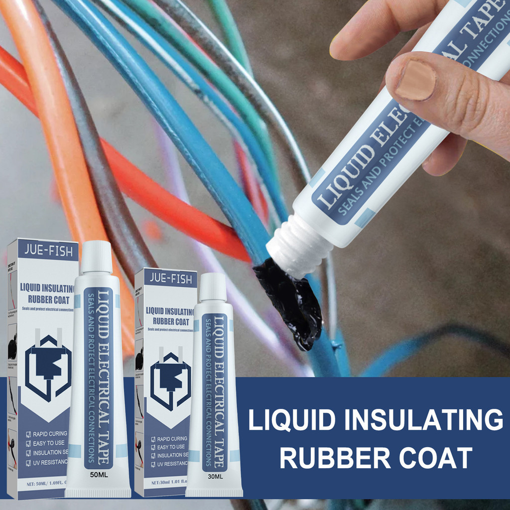 50ml Liquid Insulating Rubber Coat - Liquid Insulation Electrical Tape ...