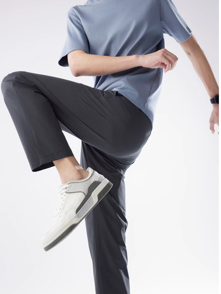 9038 New Style Long Pants Men's Casual Pants Men's Slim-fit Small ...