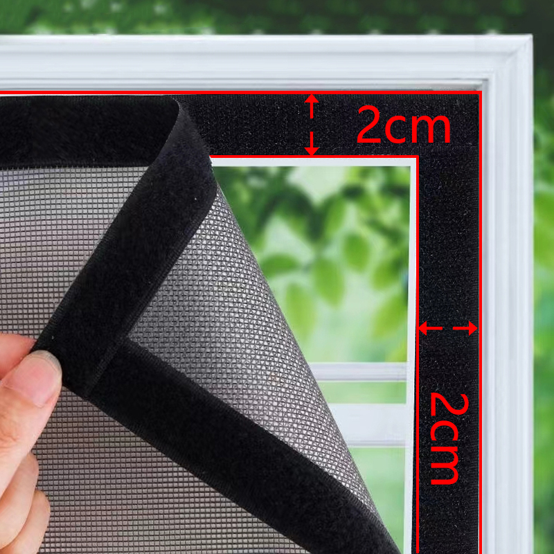 Customizable size， anti-mosquito window screen self adhesive window ...