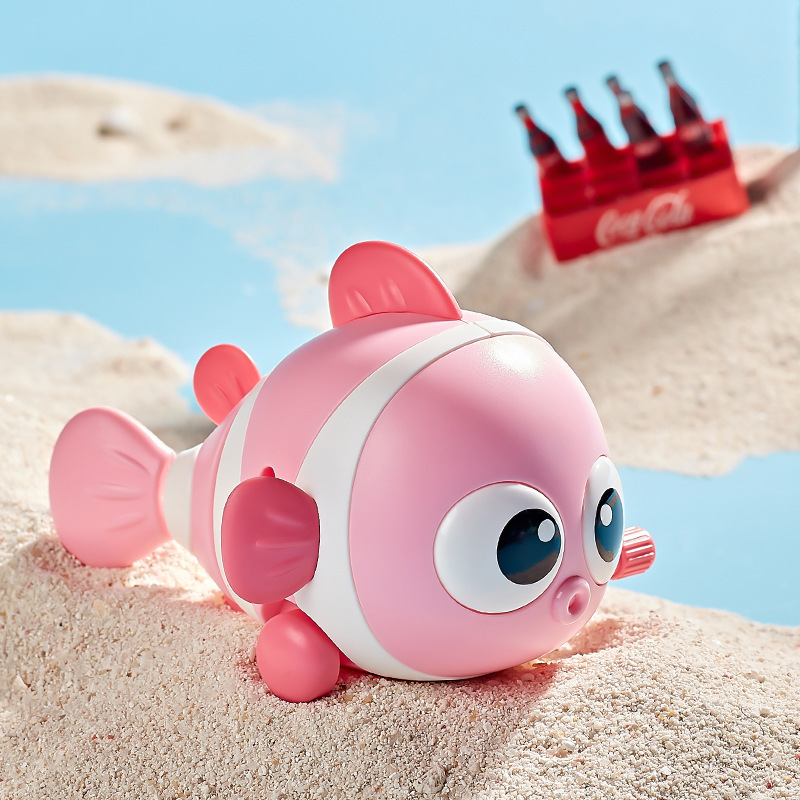 New Baby Bath Toy Set - Fun Clown Fish Water Play for Kids and Toddlers ...