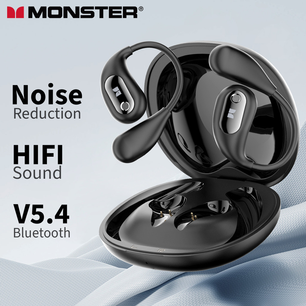 Monster MH22181 Wireless Earphone Bluetooth 5.4 TWS Sports Earphone ...
