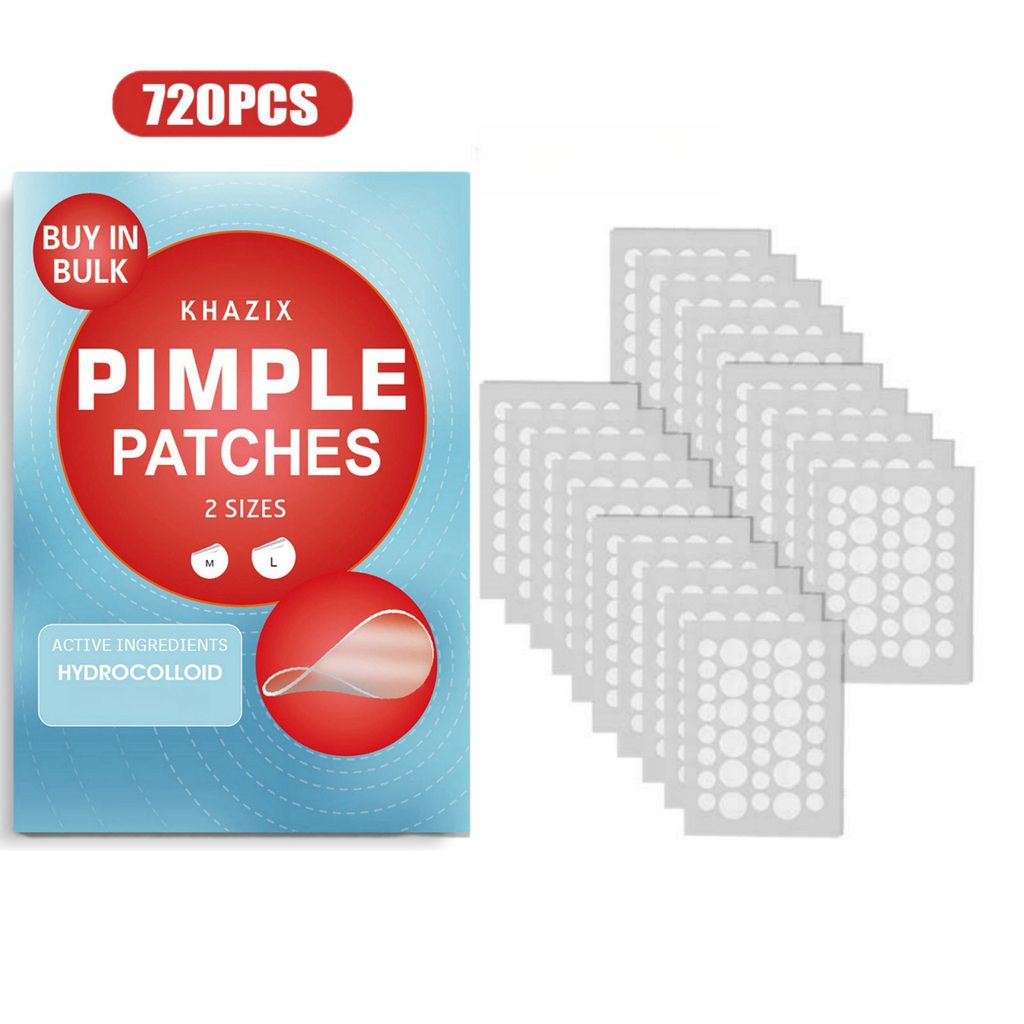 360/720 Pieces Hydrogel Acne Patch-1 Color, Tea Tree Oil Soaking ...
