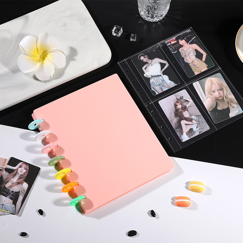 Cross-Border Factory Korean Creative Rainbow Mushroom Photo Card Album ...