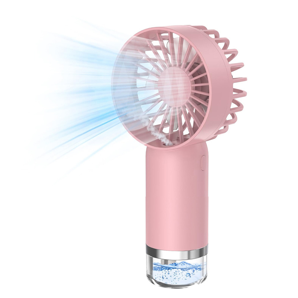 Handheld Misting Fan, Rechargeable Personal Mister Fan, Portable Spray ...