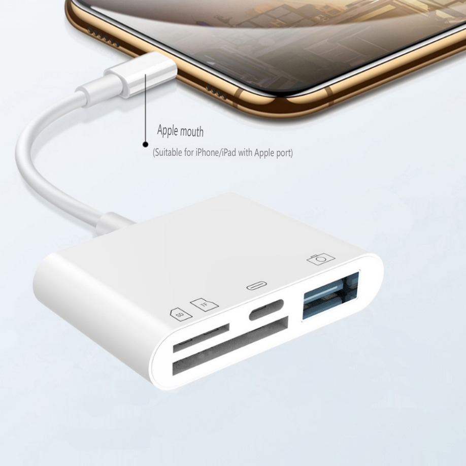 Multi - functional OTG Card Reader with Type - C for Phones, Cameras ...