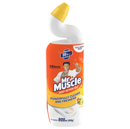 Mr. Muscle Toilet Cleaner Citrus 900ml | Shopee Singapore