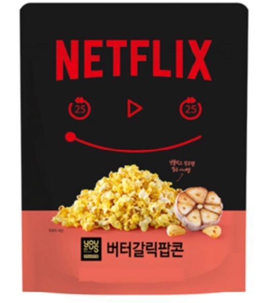 NETFLIX Butter Garlic Popcorn 260g | Shopee Singapore