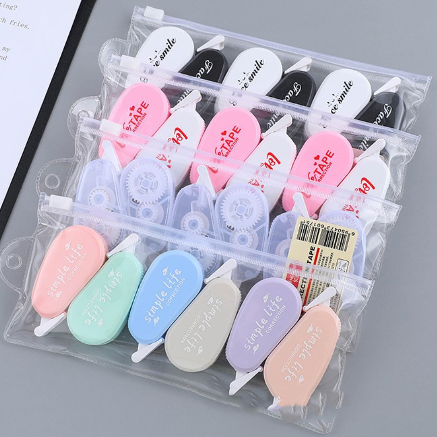 6pcs Internet-famous Morandi correction tape, small and portable, mini ...