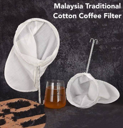 [Shopee Choice] Traditional Cotton Coffee Filter/Tea Filter/Cloth ...
