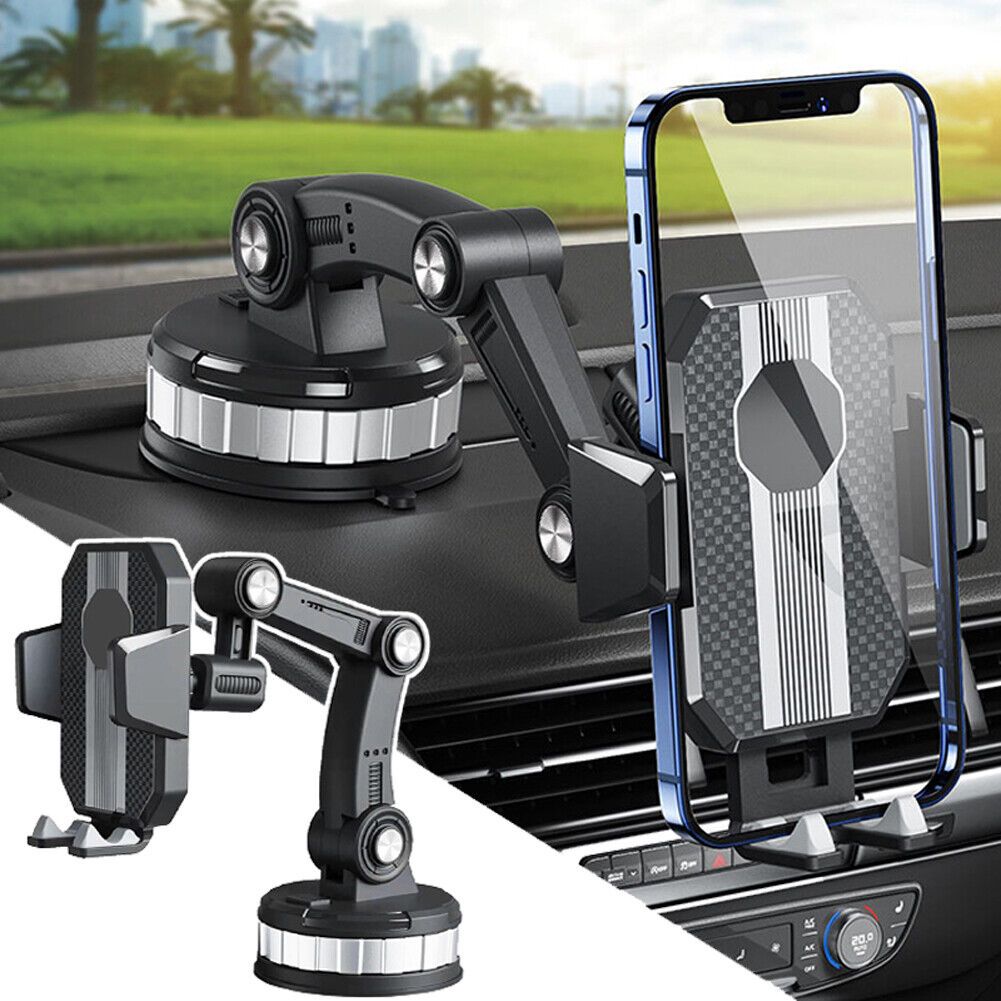 [Shopee Choice] Universal 360 Long Neck Car Mount Phone Holder Mobile Phone Stand with Silicon ...