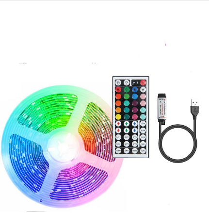 44key LED Strip Light USB 5V RGB Color Changing Strip Light TV Home ...