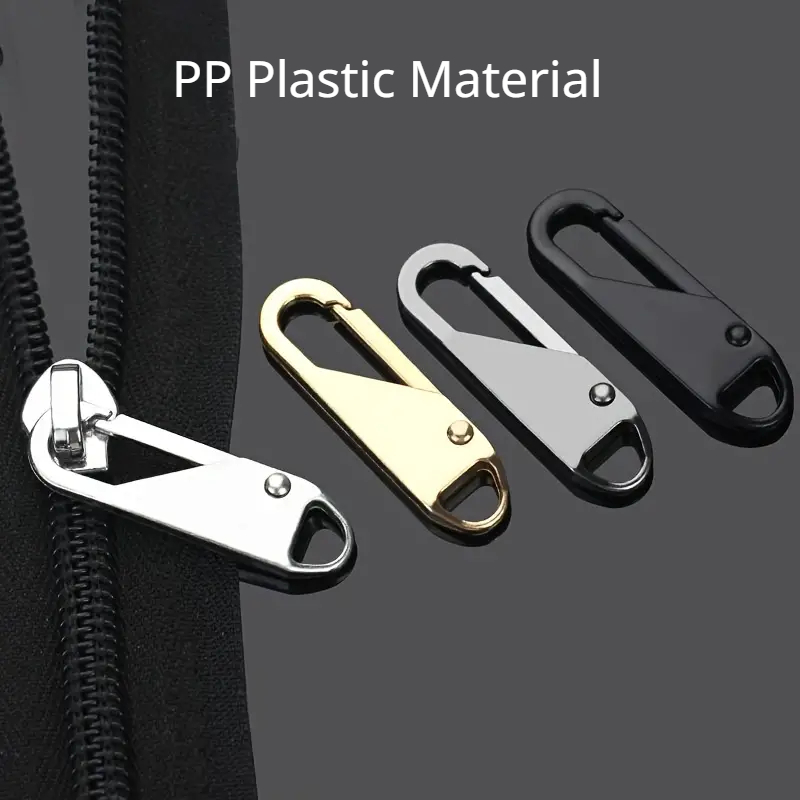5 Pcs Zipper Head Random color Zipper Lightning Repair Kits Zipper Pull ...