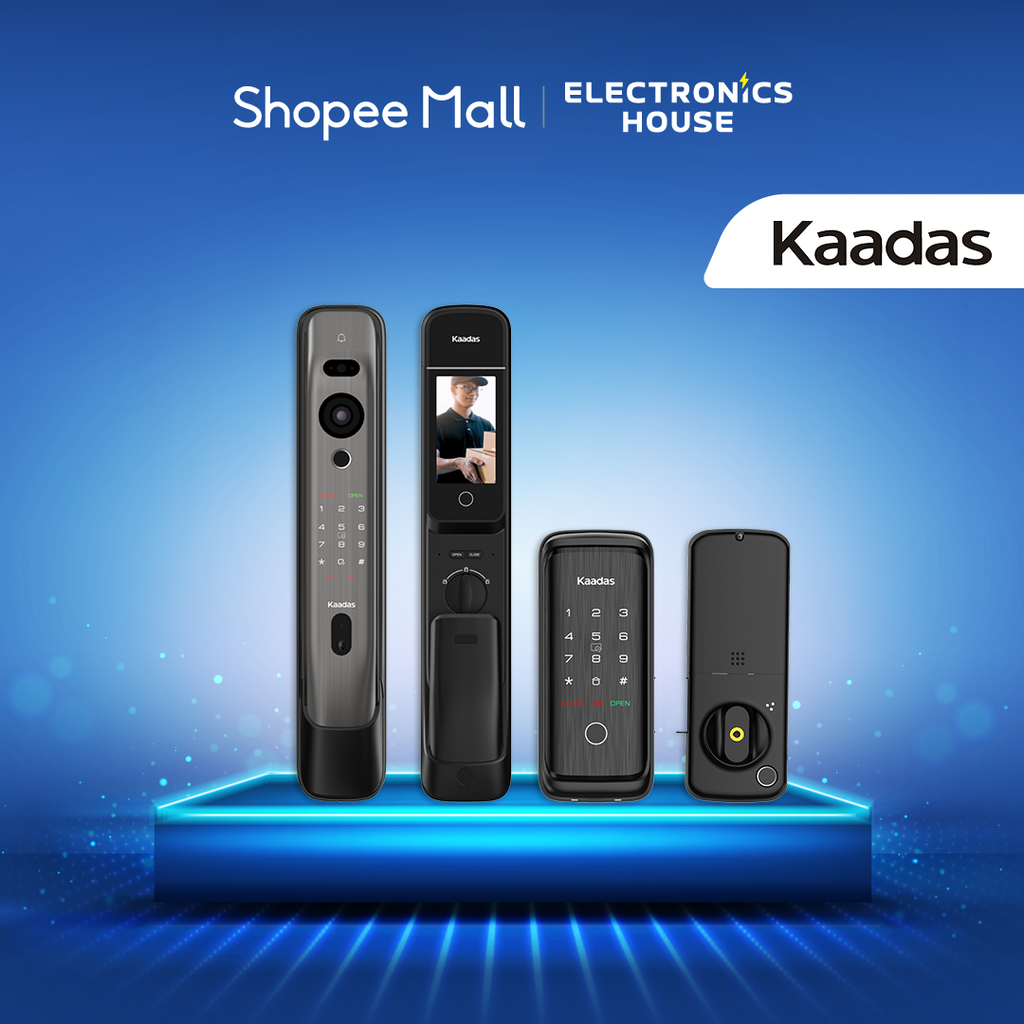 [Bundle] Kaadas K20 Pro Max Digital Door Lock -Face Recognition -Video Door Viewer -Smart App ...