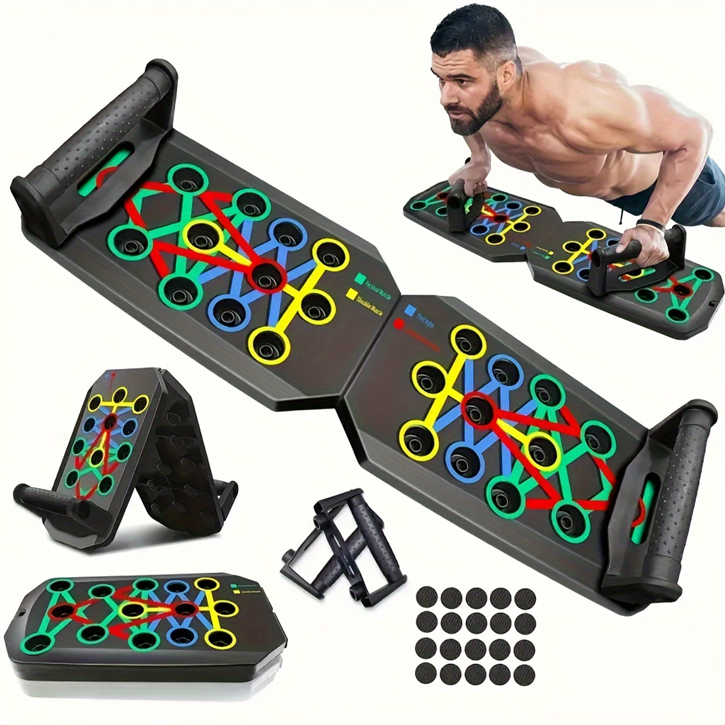 Multi functional push up stand training board, sit up assist device ...