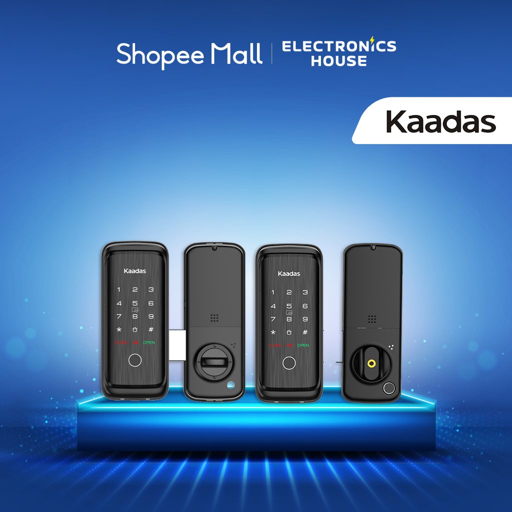 [Bundle] Kaadas R8 Rim Digital Door Lock & Kaadas R8GD Digital Gate Lock Dual Unlocking | Shopee ...