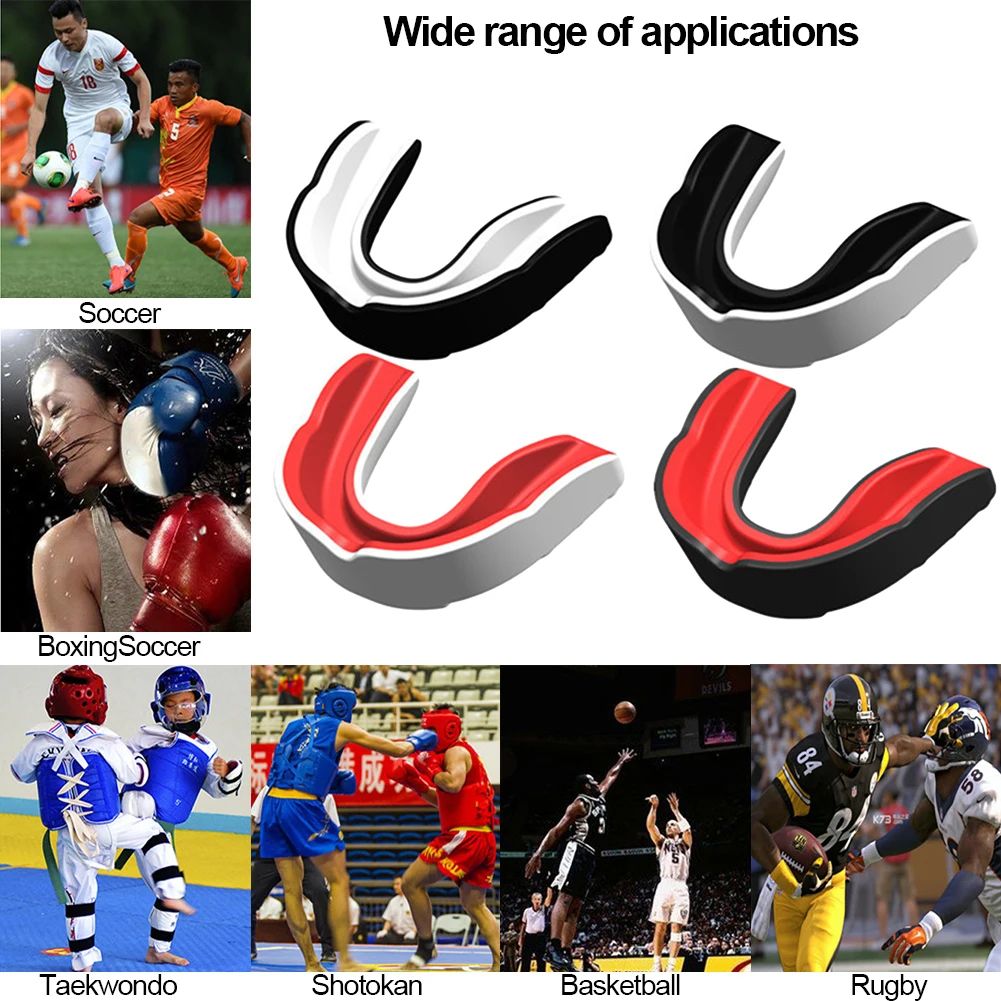 Boxing Gum Shield Mouth Guard Mouthguard Slim Fit for Football ...