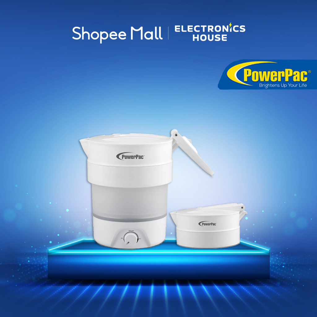 PowerPac Travel Jug, Foldable Electric Jug, Portable Jug, Electric Jug ...