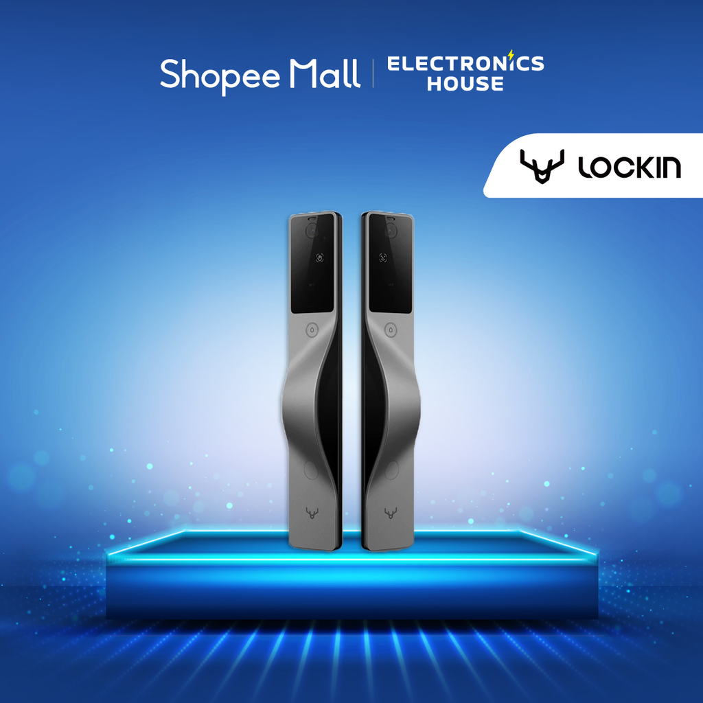 LOCKIN V5 Max Push Pull Smart Lock | Palm Vein Recognition | Built-in ...