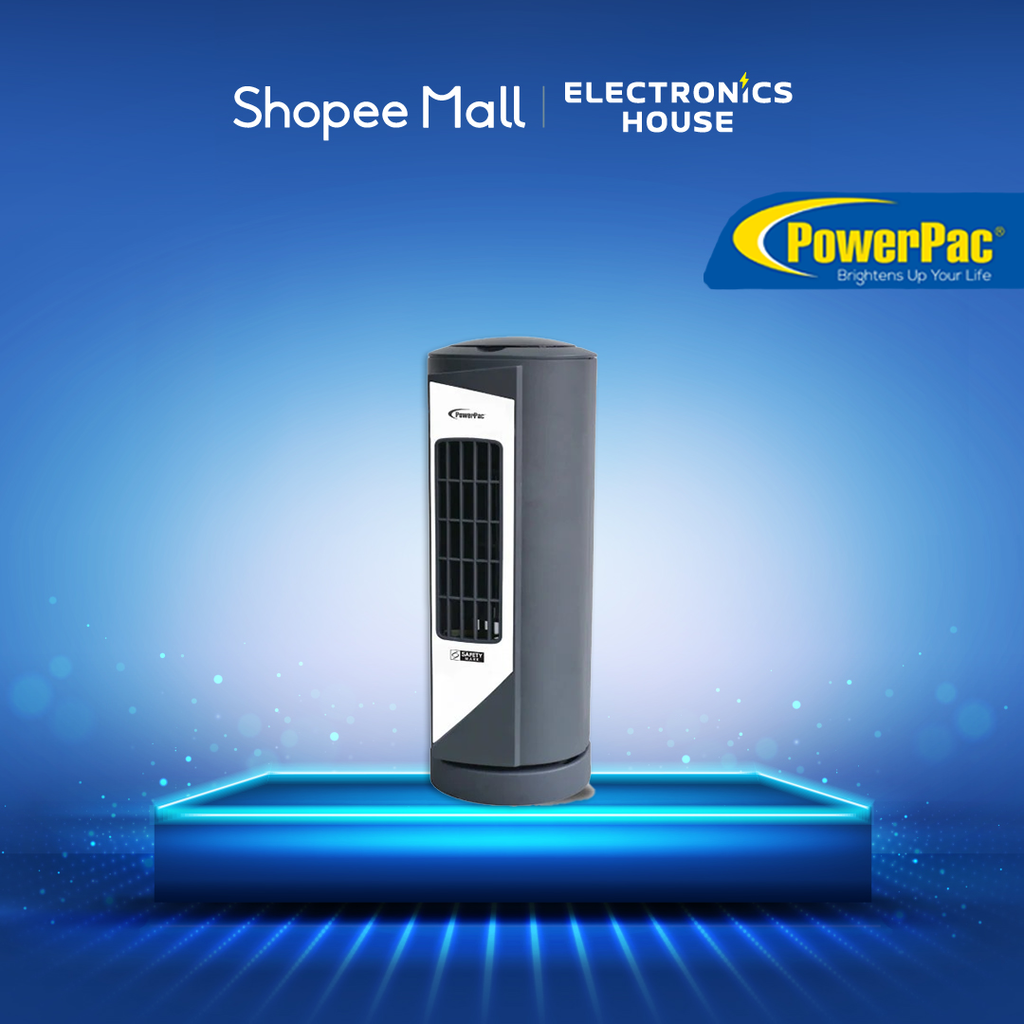 PowerPac, Fan, Portable Fan, Desk fan, Mini fan, 9 inch (PPTF10 ...