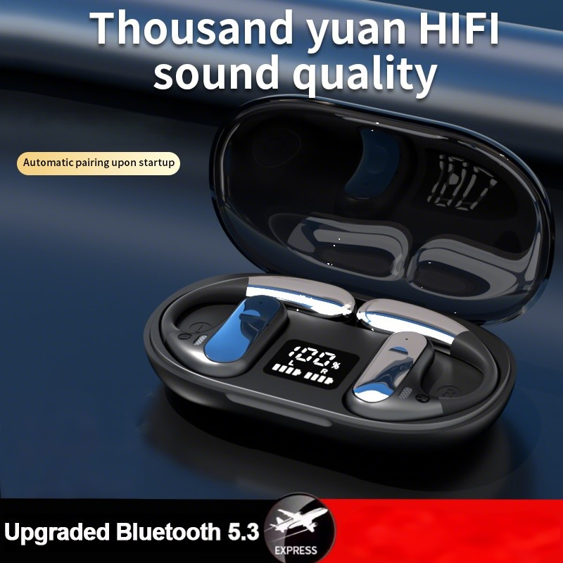 OWS Bone Air Conduction Wireless Bluetooth Waterproof Sports Gym ...