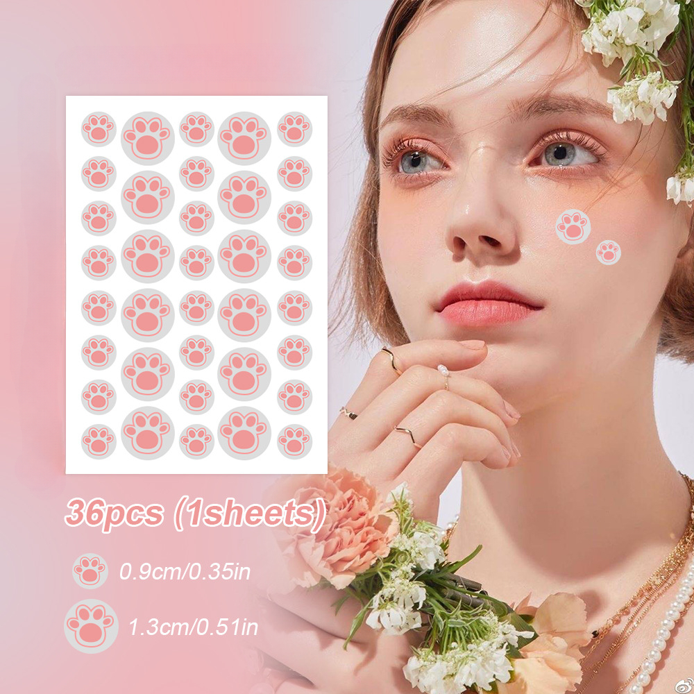 36 Pcs Pimple Patches for Face, Acne Patches to Cover Zits and ...