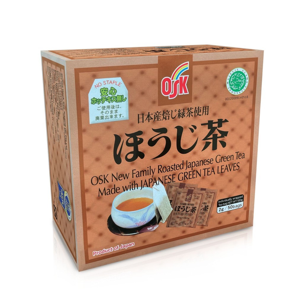OSK New Family Roasted Japanese Family Green Tea (50pcs) | Shopee Singapore