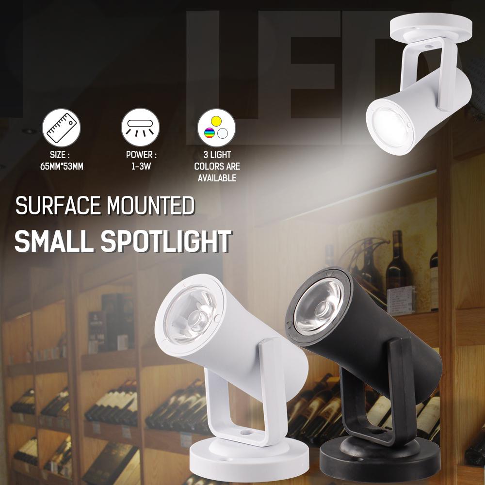 LED Mini Spotlight AC220V 1W 3W spot light RGB Warm White light ...