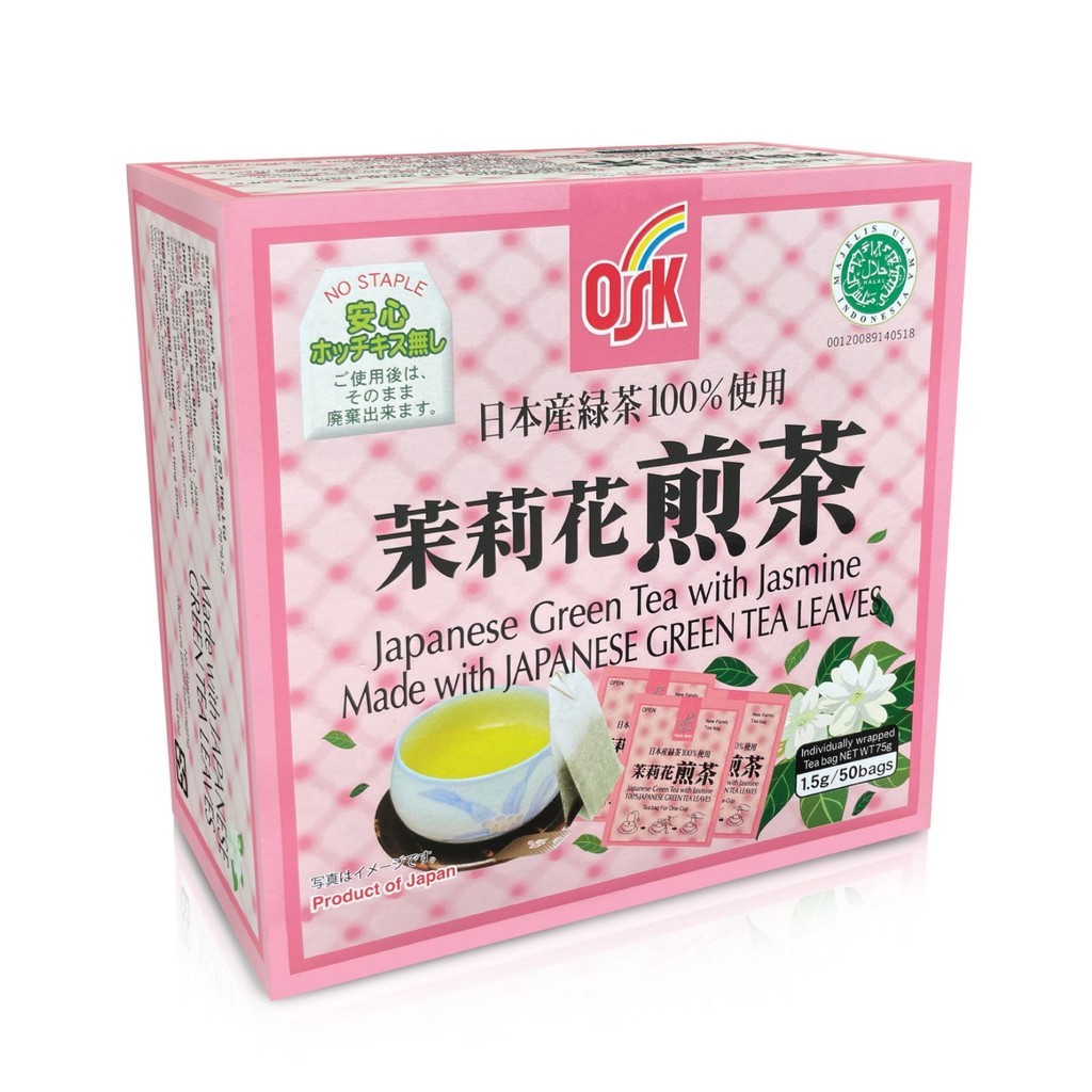 OSK Japanese Green Tea With Jasmine - Made With Japanese Green Tea ...