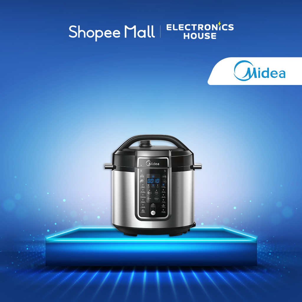 Midea MY-CS6037P 6L Inner Chef Pressure Cooker | Shopee Singapore