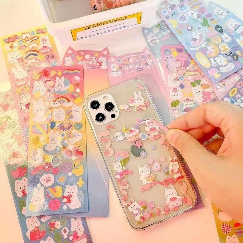 kawaii Guka Sticker Set Non Repetitive Cartoon DIY Materials Handmade ...