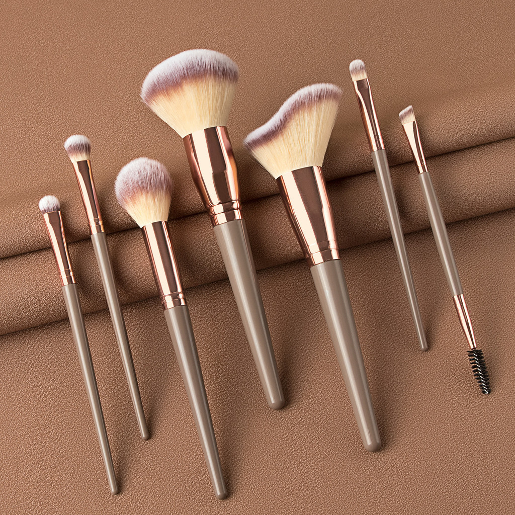 7pcs makeup brush set-powder, highlight, contour, concealer and other ...