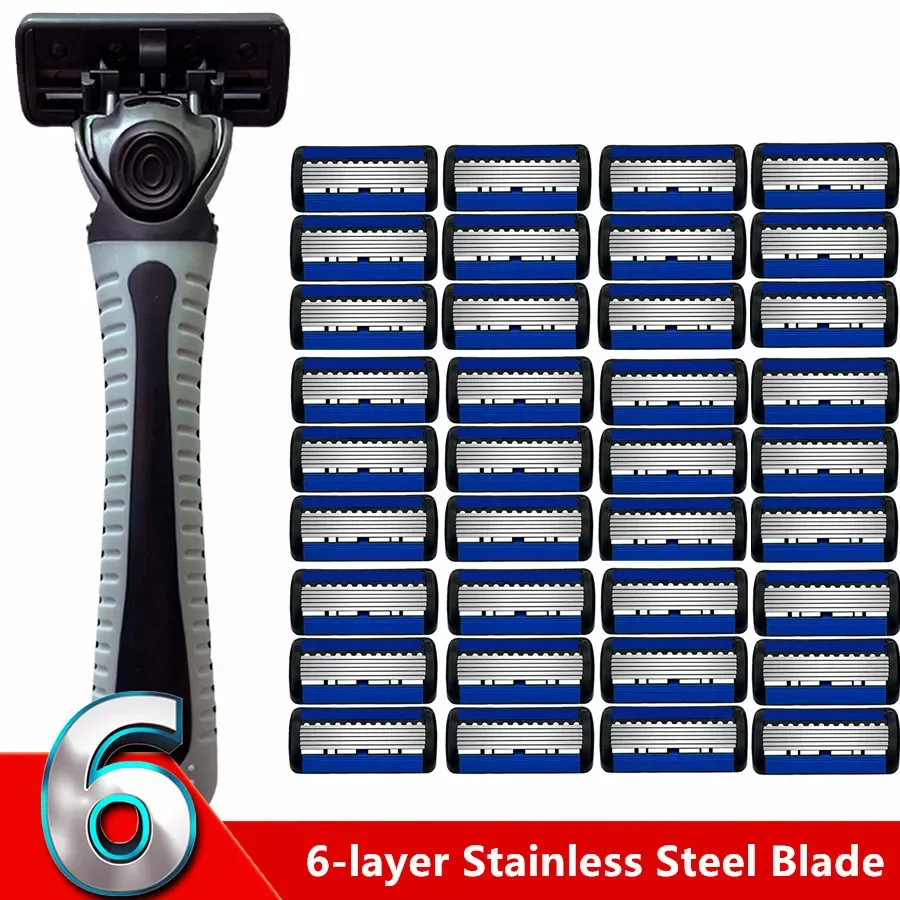 Razor Classic 6 Layer Safety Razor for Men's Shaving & Women's Hair ...