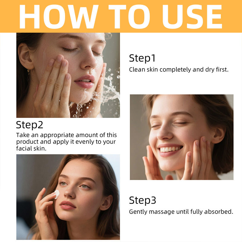 Anti-Aging Face Cream, Vitamin C Brightening, Hyaluronic Acid Hydration ...