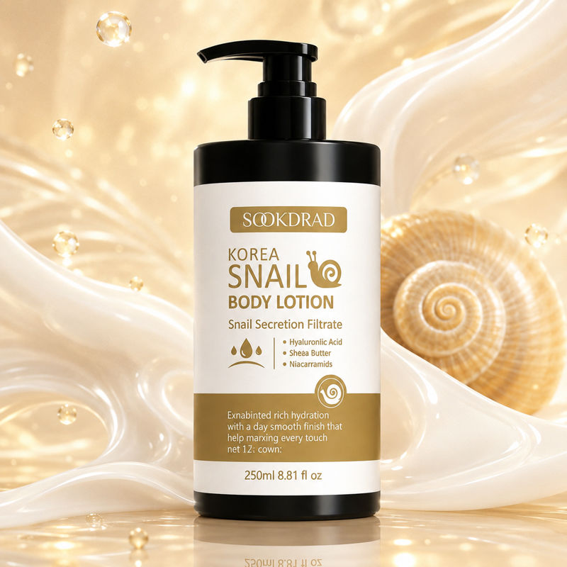 Snail Body Lotion, replenish nutrients, after bathing, skin care ...