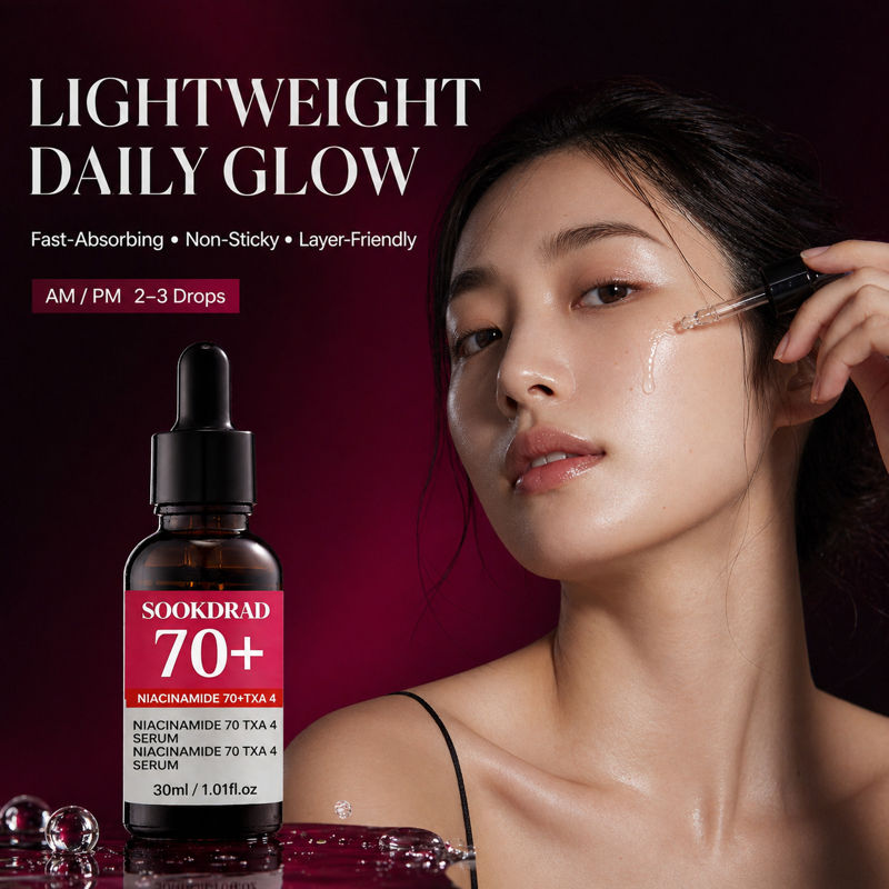 Niacinamide 70 TXA 4 Serum, Balanced Daily Care, Suits Healthy Normal ...