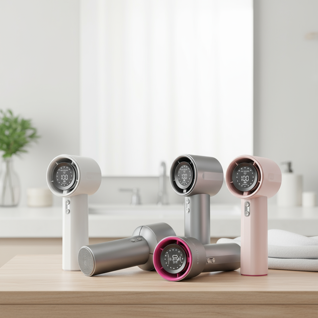 Turbo Fan Mini, 4000mAh Battery, Ultra Wind Speed, Cold Press Feature ...